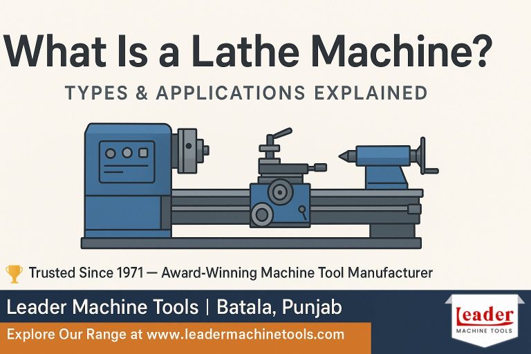 What Is a Lathe Machine? Types and Applications Explained – Leader ...